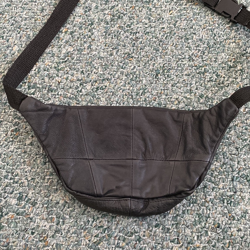 Vintage Leather Fanny Pack - Gem